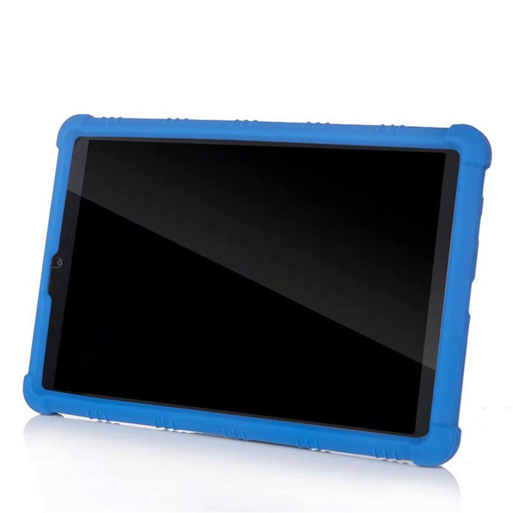 HminSen Case for Lenovo Tab M8 3rd Gen, Soft Silicone Stand Cover for 8.0 Inch Tablet, Black
