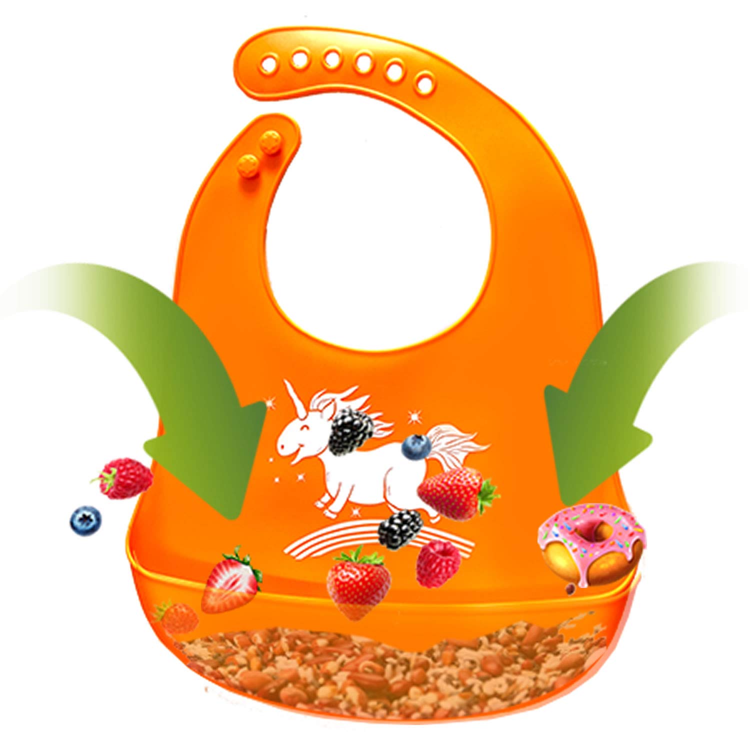 Dream Loom Christmas Baby Bibs 4pcs, First Xmas Baby Gift, for Babies Newborns and Toddler