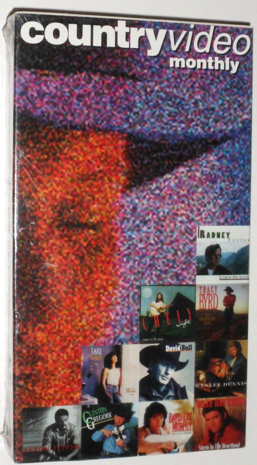 COUNTRY VIDEO MONTHLY - APRIL 1995 - VHS FORMAT