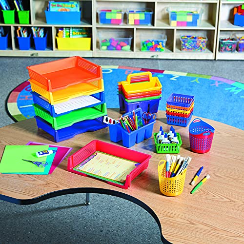Classroom Storage Caddies (6 Pack) Office, School, Home Organization and Storage