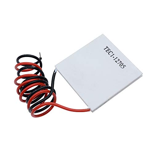 TEC1-12705 12V 50W 40MMX40MM Heatsinks Semiconductor Refrigeration Thermoelectric Cooler Cooling Peltier Plate Module.