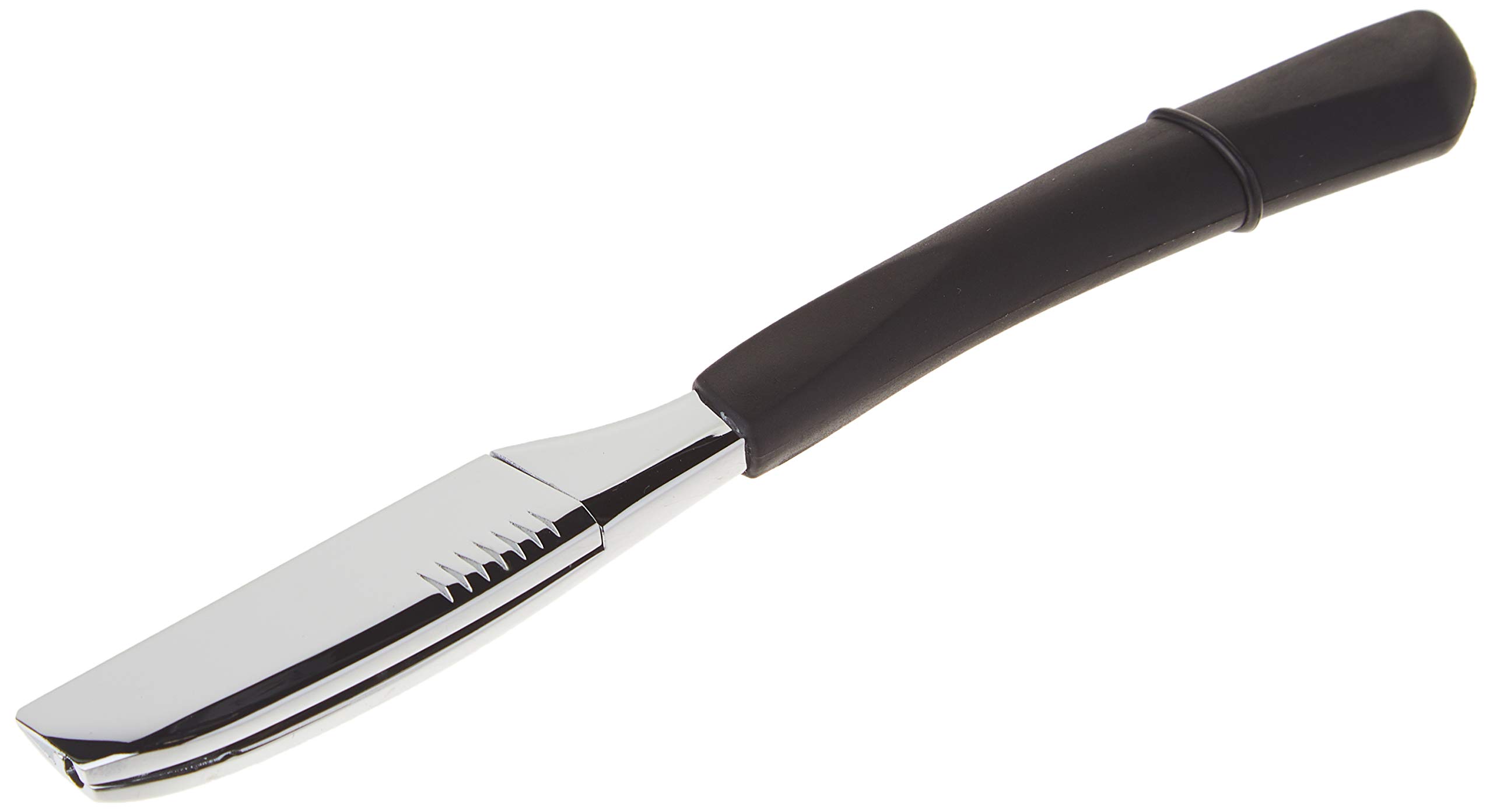 ShearsDirect Non-Folding Straight Razor with 10 Blades, 1.7 Ounce (Pack of 1)