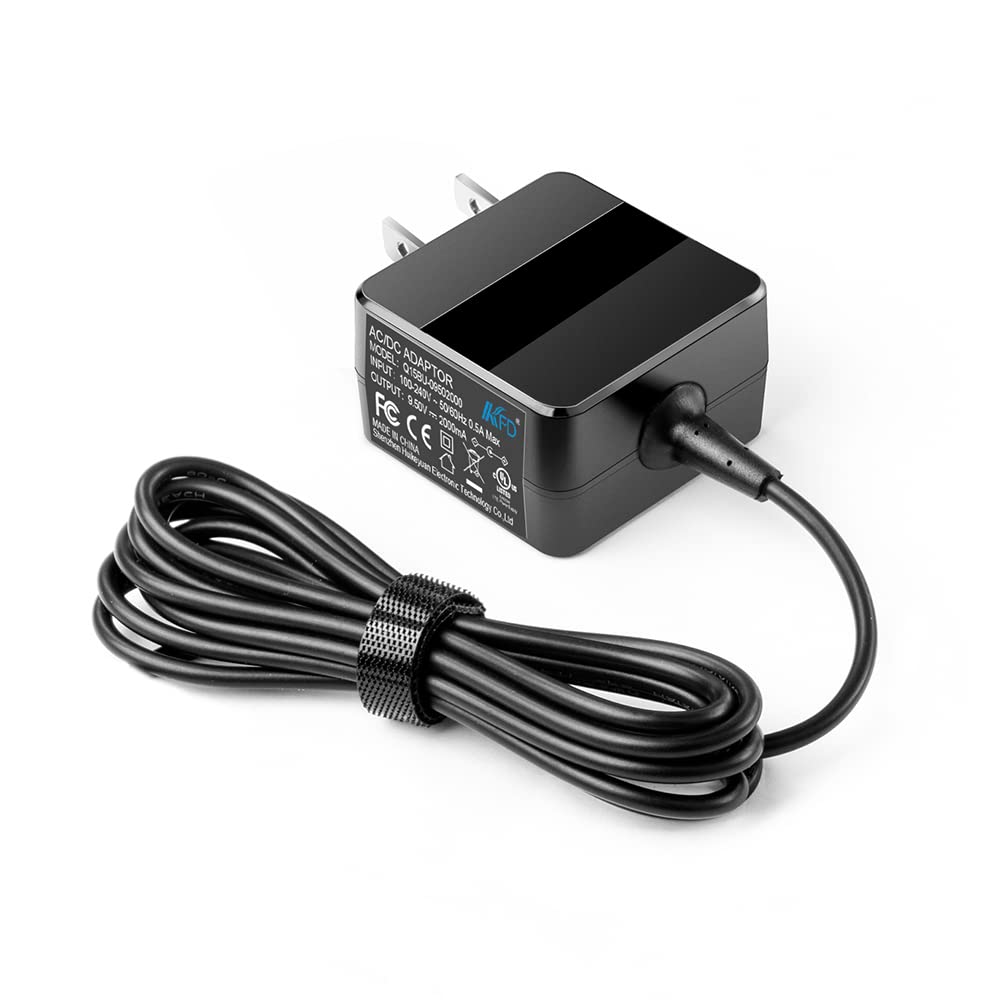 KFD 9.5V AC Adapter Charger for Sony SRS-XB40 BLK BLUE RED Portable Speaker, Sony CMT-V10IPN AC-NSA18-95 AC-FX110 DCC-FX110 DVP-FX921 DVP-FX930 DVP-FX935 DVP-FX950 DVD Player Power Supply Cord Charger