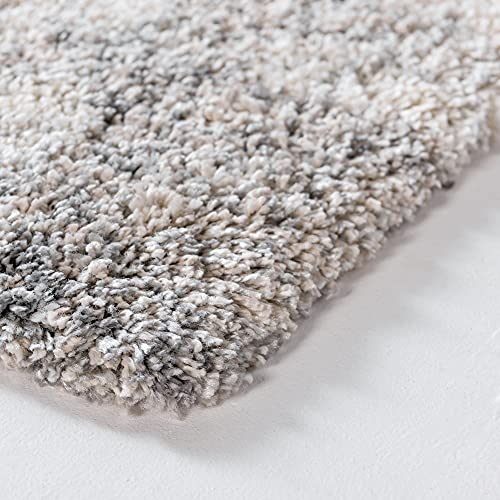 Rugs.com Soft Touch Shag Collection Area Rug β 2x3 Pebble Gray Shag Rug Perfect for Entryways, Kitchens, Breakfast Nooks, Accent Pieces