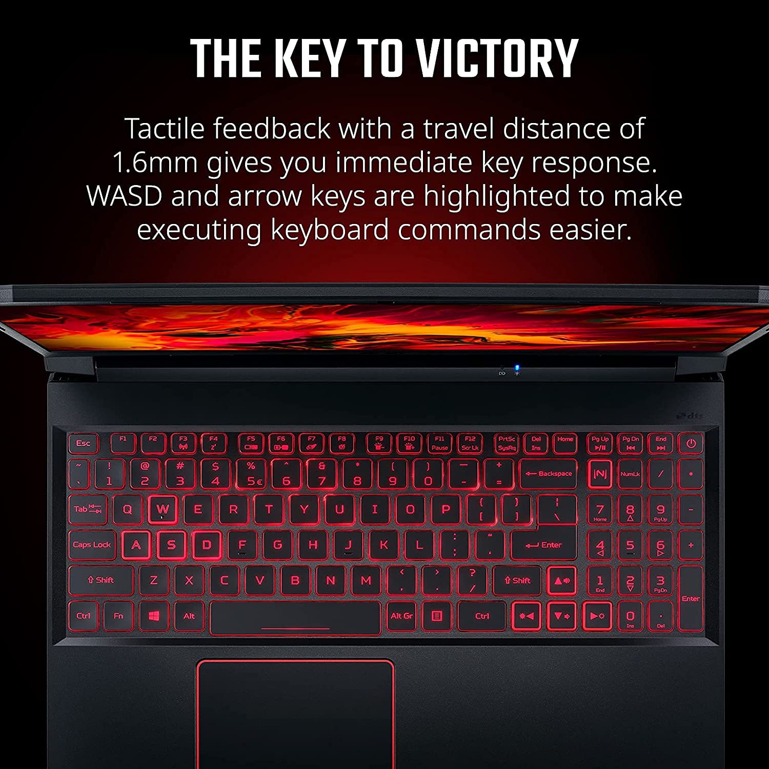 acer 2023 Nitro 5 Gaming Laptop 15.6" FHD 144Hz IPS Display Intel 4-Core i5-10300H 16GB DDR4 512GB NVMe SSD 1TB HDD NVIDIA GeForce RTX 3050TI WiFi AX USB-C HDMI2.0 Backlit Windows 10 w/RE USB Drive