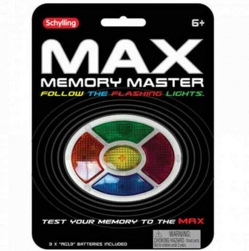 Big Game Toys~MAX Memory Game Simon Says Handheld Electronic Game Lights Sound Travel Portable + Free Sticker