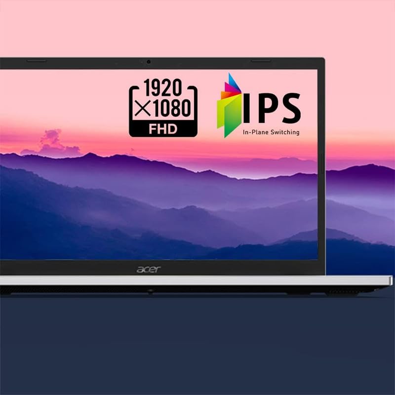 acer Aspire 3 Slim Laptop, 15.6" FHD(1920x1080) IPS Display, AMD Ryzen 3 7320U, 4 Cores Processor, 8GB LPDDR5 RAM, 512GB SSD, Webcam, Wi-Fi 6, Windows 11S, EAT Cloth