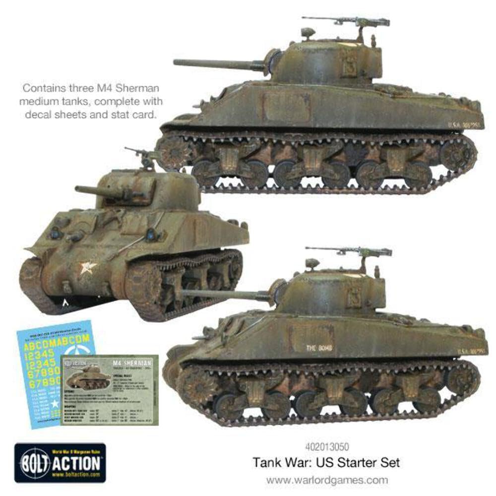 Bolt Action: Tank War US Starter Set