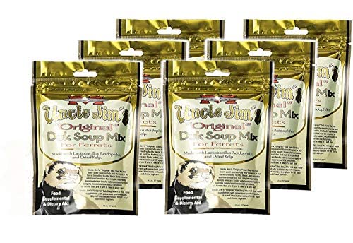Marshall Uncle Jim's Original Duk Soup Mix for Ferret Pack of 6