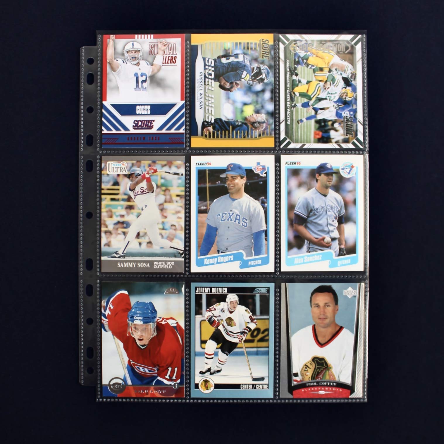 50 Sheets of premium 9 Pocket Page Protectors for Pokemon Cards and Magic The Gathering Cards, etc.