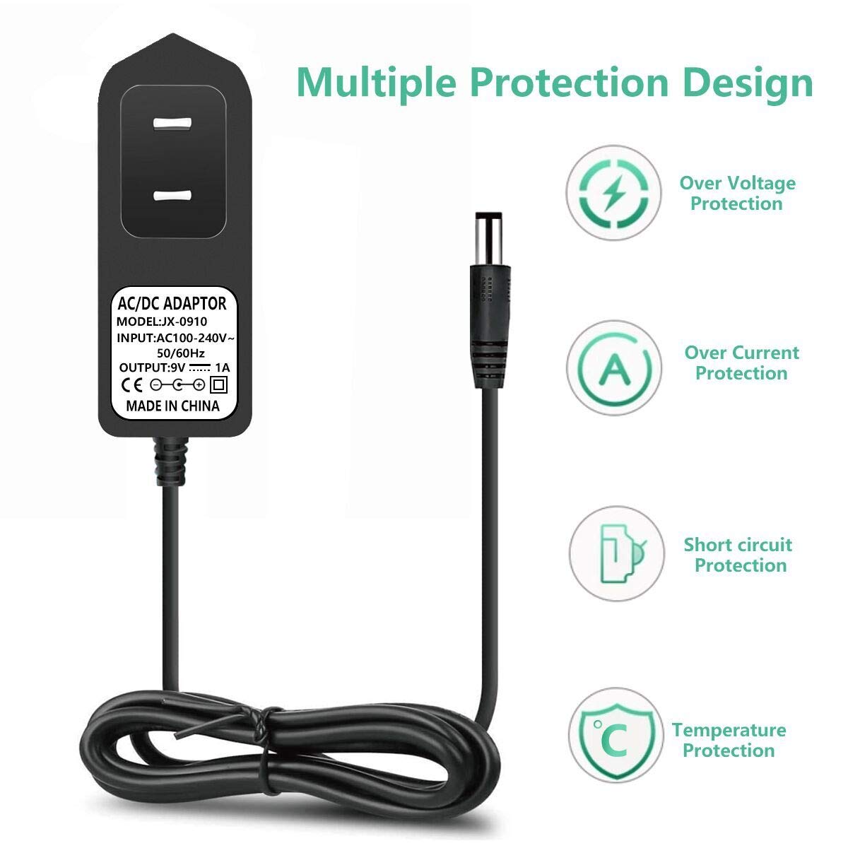 New Adapter Replacement for Hurricane SpinScrubber Brush Rechargeable Power Battery Charger
