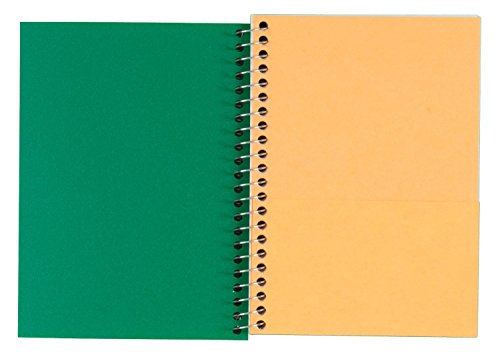Five Star Personal Spiral Notebook, 7" x 4 3/8", 100 Sheets, College Rule, Assorted colors, 12 Pack