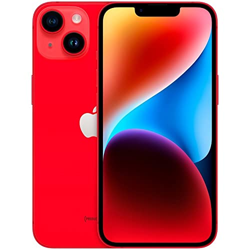Apple iPhone 14, 512GB, (Product) Red - Unlocked (Renewed)