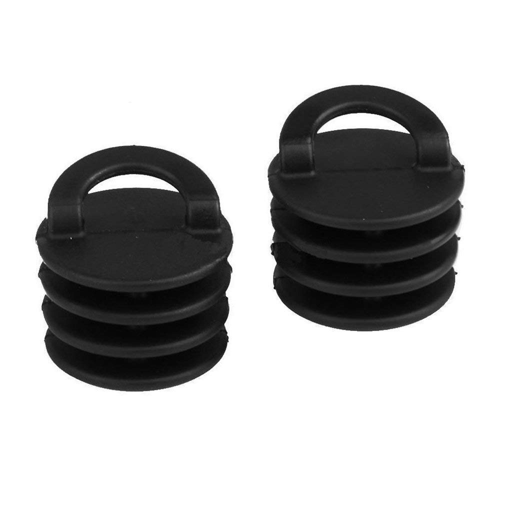 8 Pieces Nylon Kayak Drain Plug Drain Scupper Stopper Fit for Kayak Canoe Boat Plug Drain Replacement Parts