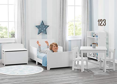 Delta Children MySize Toddler Bed, Bianca White