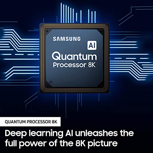 SAMSUNG 75-inch Class QLED Q800T Series - Real 8K Resolution Direct Full Array 24X Quantum HDR 16X Smart TV with Alexa Built-in (QN75Q800TAFXZA, 2020 Model)