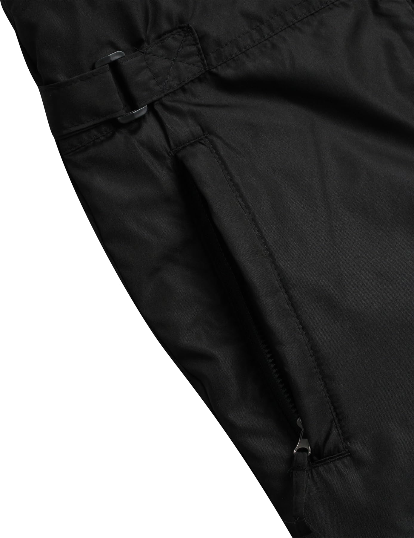 Cherokee Kids' Snow Bib - Boys and Girls Insulated Ski Pants Overalls (4-18), Size 4T, Black