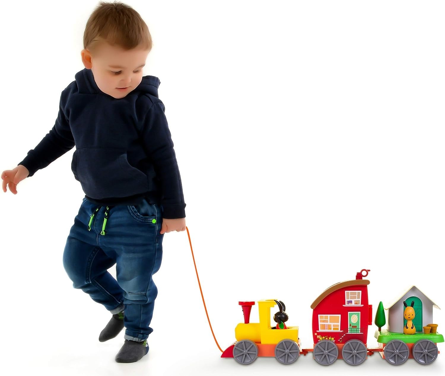 Bing Lights and Sounds Train with Mini playset for Ages 3+