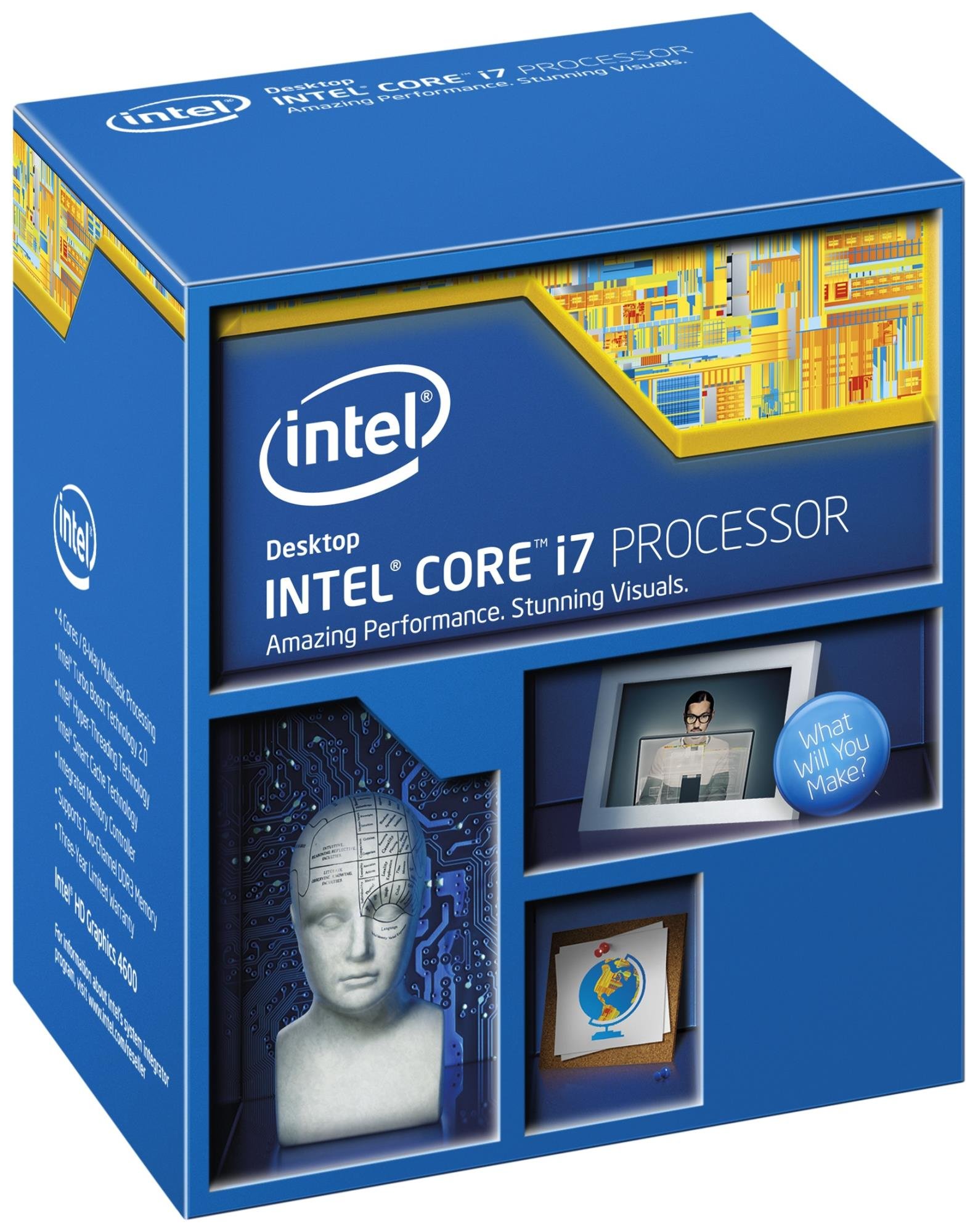 Core i7 Quad-core i7-4790K 4GHz Desktop Processor