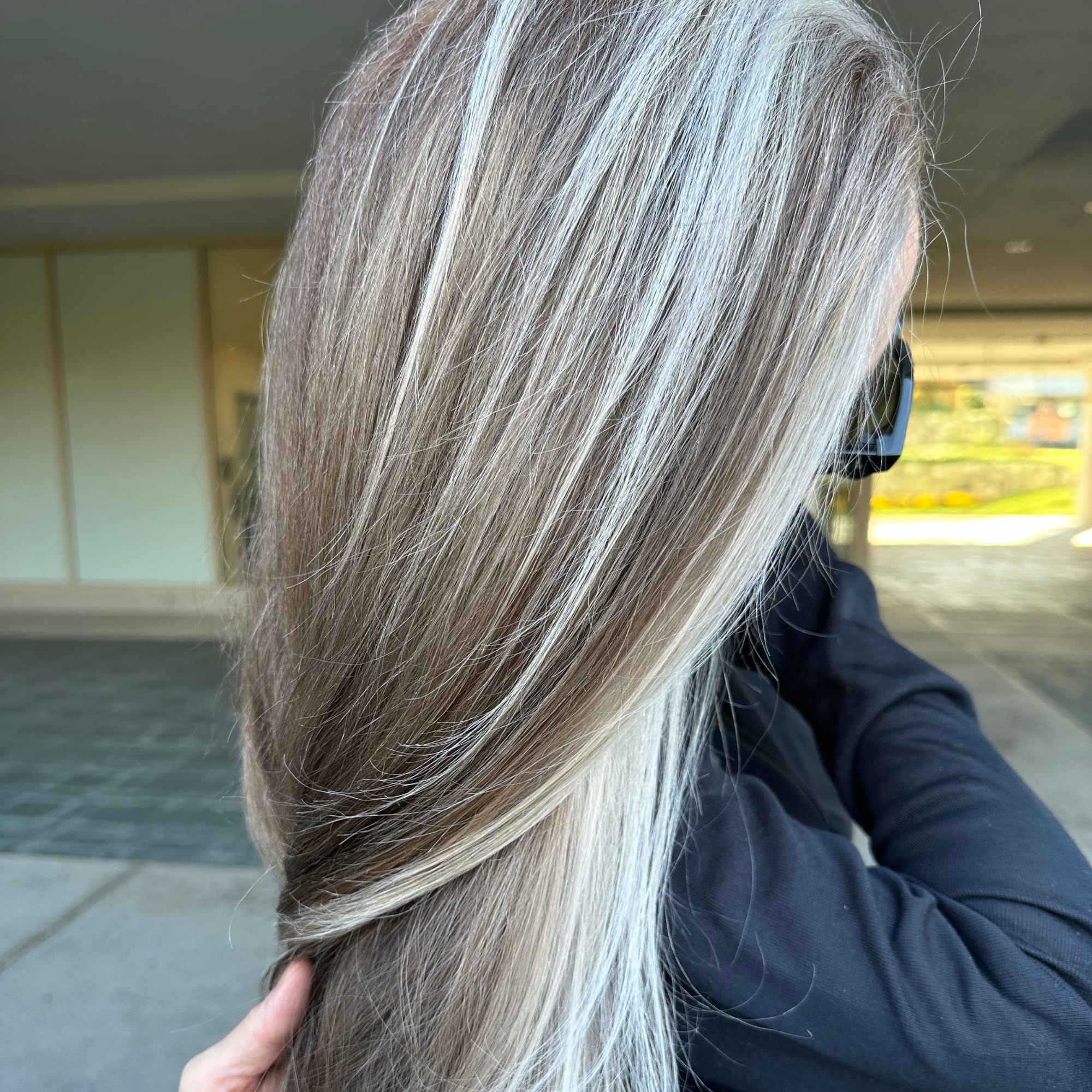 RUSK Deepshine PlatinumX Shampoo, Gentle Cleansing, Brightening Color Boost for Platinum, Silver, Gray, White, and Blonde Hair, 12 oz.