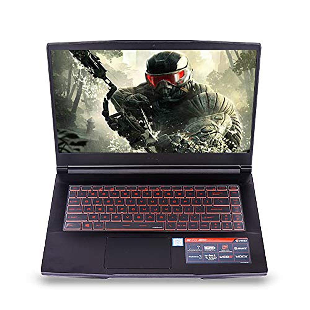 imComor for MSI GS65 GF63 PS63 Keyboard Cover Soft Ultra Thin Clear Skin for MSI GS65 GF63 Stealth Thin 15.6", MSI PS63 P65 WP65 WS65 15.6 Inch/MSI PS42 14 Inch Gaming Laptop Keyboard Protector Skin