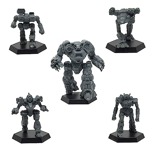 Catalyst Game Labs BattleTech Mini Force Pack: Clan Ad Hoc Star, Grey