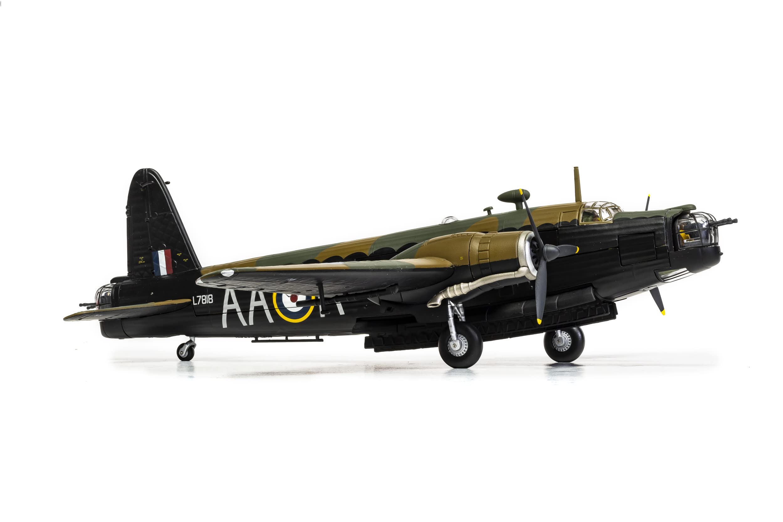 Corgi AA34812 Military Aircraft, Green/Brown/Black
