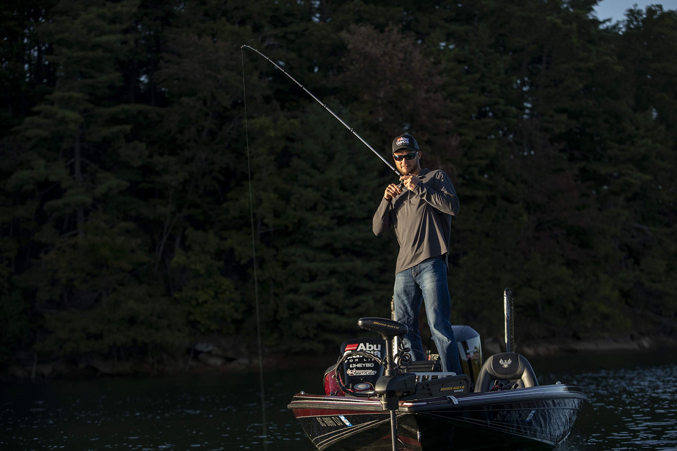 Abu Garcia Maxtoro Low Profile Baitcat Reel with 50LP 5.3:14 Gear Ratio 5 Bearings 26" Retrieve Rate