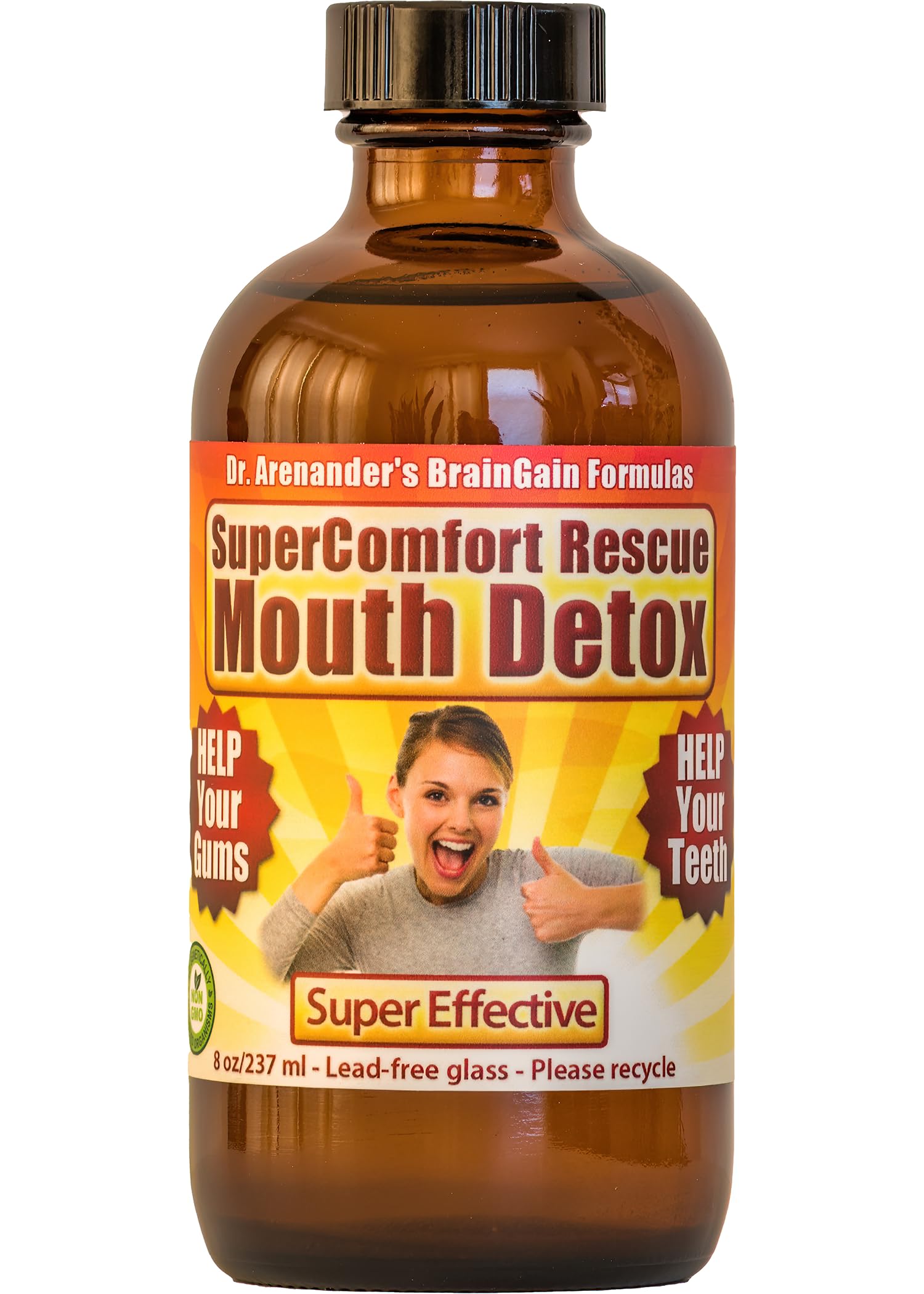 Gum Disease Help! Gum Recession Help! -Organic Mouth Detox & Oil Pulling - AyurVeda Formula - Helps Toothaches, Gingivitis, Pain, Root Canal, Bleeding, Sensitivity, Inflammation