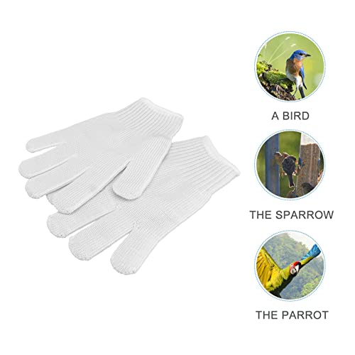 balacoo Anti-bite Bird Handling Gloves Gloves for Bird: Material ensures The Good Protection Effect. Hamster Handling Gloves