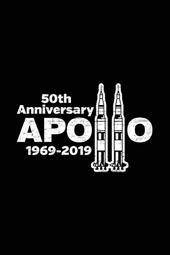 50th Anniversary: Apollo 11 Saturn V Rocket Journal 6x9 Lined 120 Pages