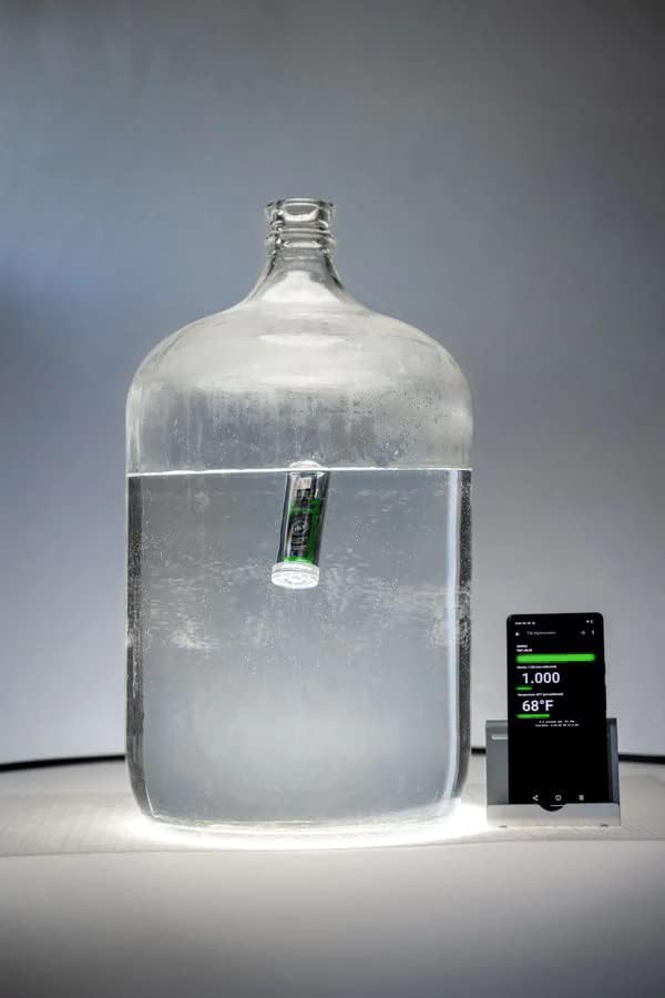Tilt Wireless Green Hydrometer and Thermometer: Patented Brewing Technology for Precision Monitoring & Control for Fermentation of Beer, Wine, Cider, Mead & More