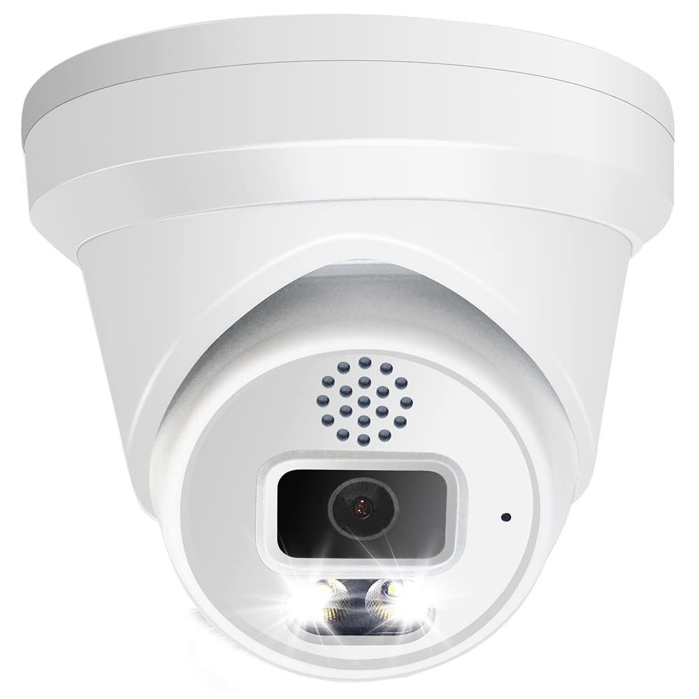 Gw Security 16 Channel Nvr 8mp 4k Security Camera System - 8 x 8mp Human Vehicle Smart Ai Detection Outdoor Indoor Poe Ip Full Time Color Night Vision Turret Camera