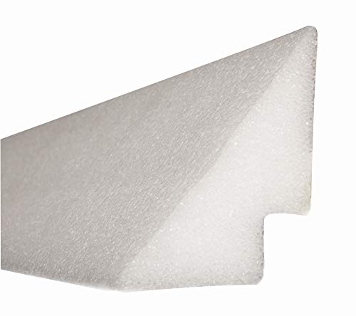 Aqua Select 48 inch Peel and Stick Pool Cove for 18' Round Above Ground Pools | 15 Sections | Durable Foam Construction | Easy Installation | Add Protection to Your Pool Liner