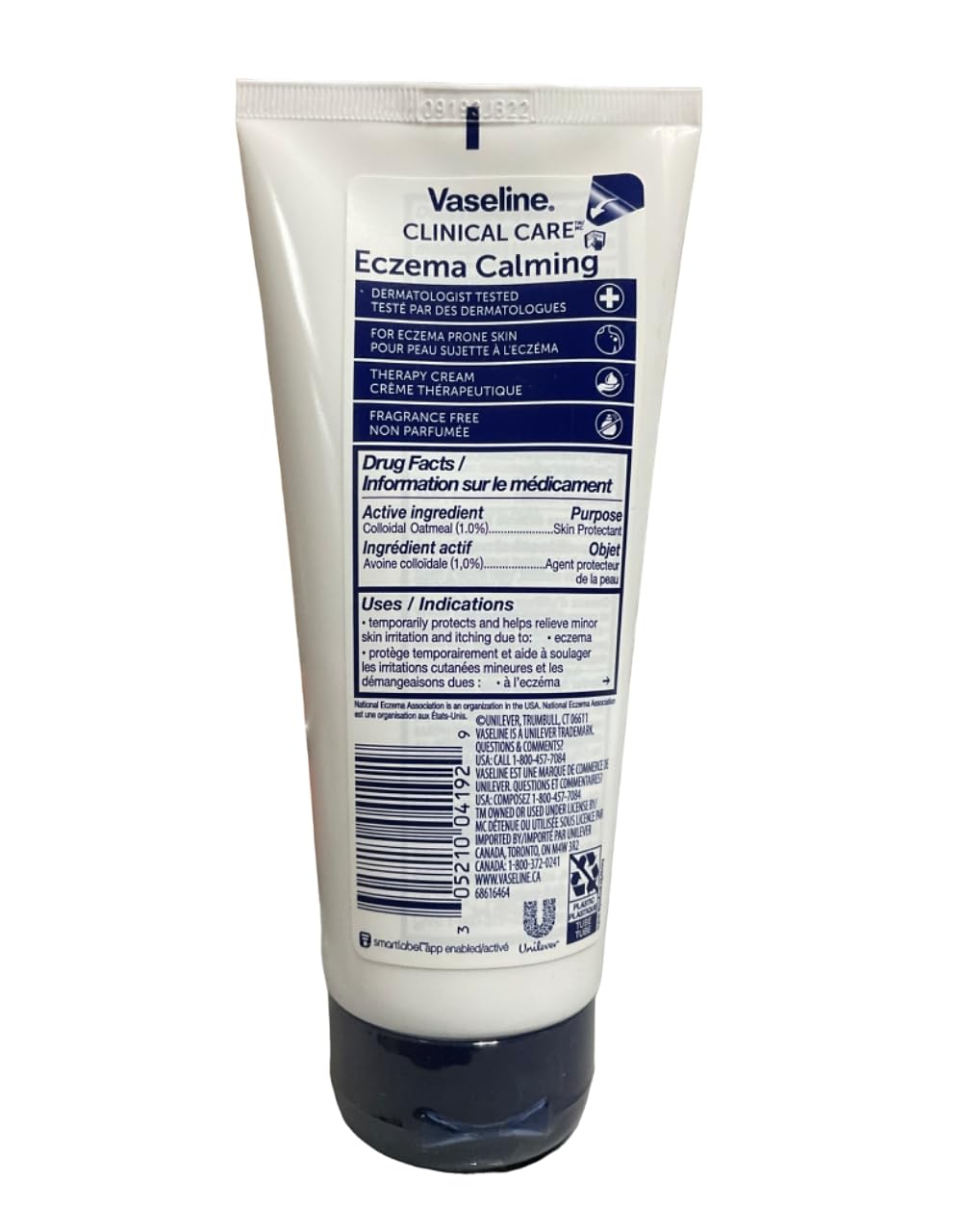 NEW Eczema Calming Hand And Body Lotion Tube 6.8oz - 2-PACK