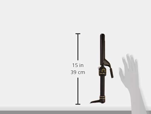 Hot Tools Pro Artist Black Gold Curling Iron | Long Lasting, Defined Curls (1 in)