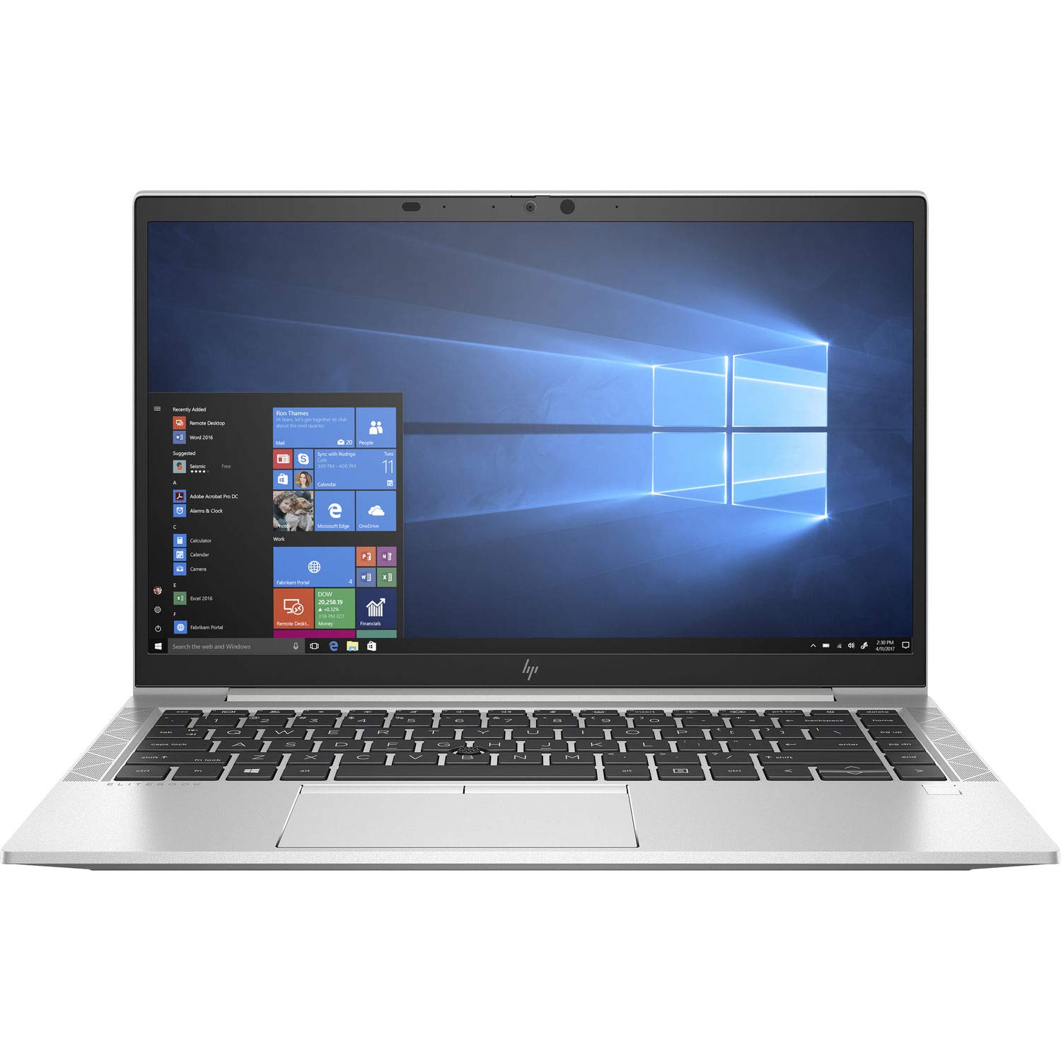 HP EliteBook 840 G7 14" FHD IPS Business Laptop (Intel Core i5-10210U 4-Core, 16GB RAM, 1TB PCIe SSD, Intel UHD 620, 1920x1080, FP Reader, Backlit KB, WiFi 6, BT 5, HD Webcam, Win 10 Pro) w/Hub
