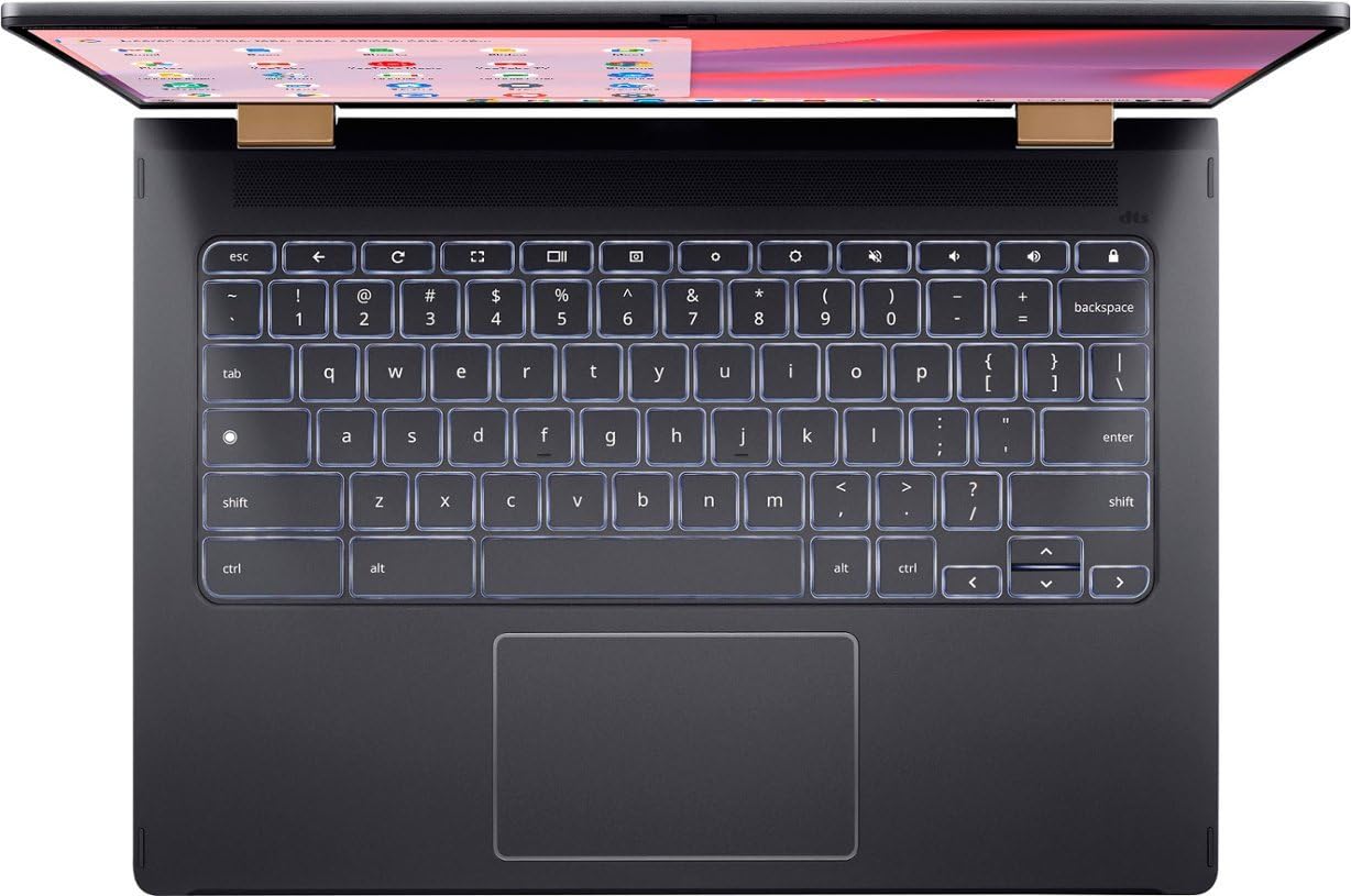 acer Spin 714 2-in-1 14" FHD+ Touchscreen Convertible Chromebook Laptop, 13th Gen Intel 10-core i5-1335U, 8GB LPDDR4X RAM, 256GB SSD, Backlit Keyboard, Thunderbolt 4, Wi-Fi 6, Chrome OS, w/Battery