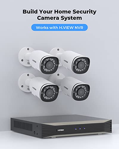 H.VIEW 5MP POE Security ip Camera cctv Surveillance network camera Outdoor indoor HD Mic video Audio sd card Weatherproof 2.8mm IR Night Vision rtsp rtmp nas (Hikvision Compatible)
