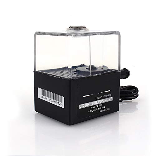 CPU CPU Sc-300T Dc 12V Ultra-Quiet Water Cooling Pump 4W Reservoir .300L/H for Pc CPU Liquid Cooling System