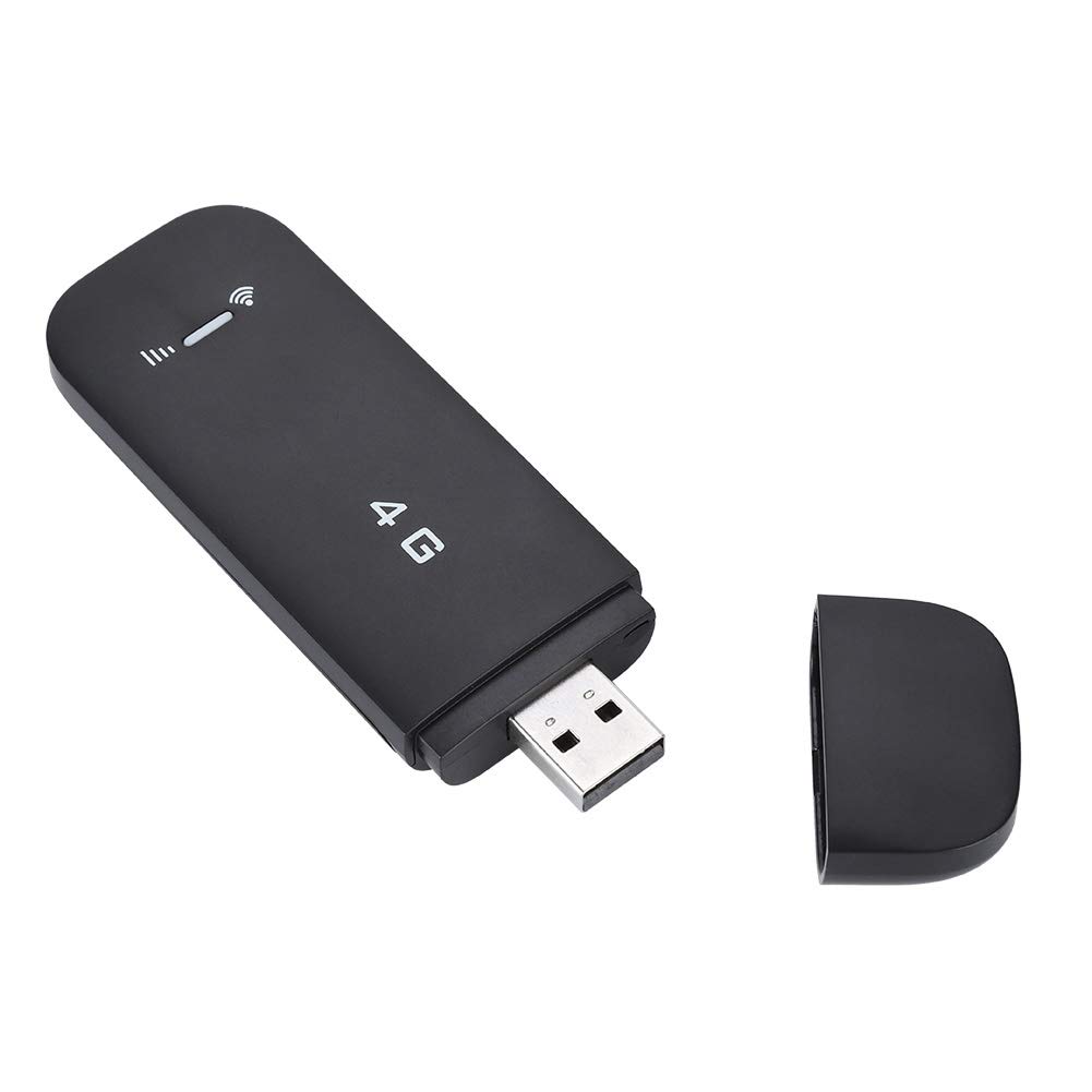 4G Router, 4G LTE USB Portable Smart Router Pocket Mobile Network Hotspot USB Modem Wireless with SIM Card Slot for Car Outdoor