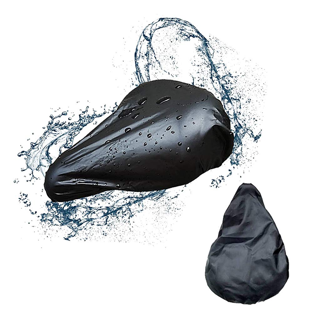 5pcs Bicycle Saddle Rain Cover, Waterproof Bike Seat Rain Cover