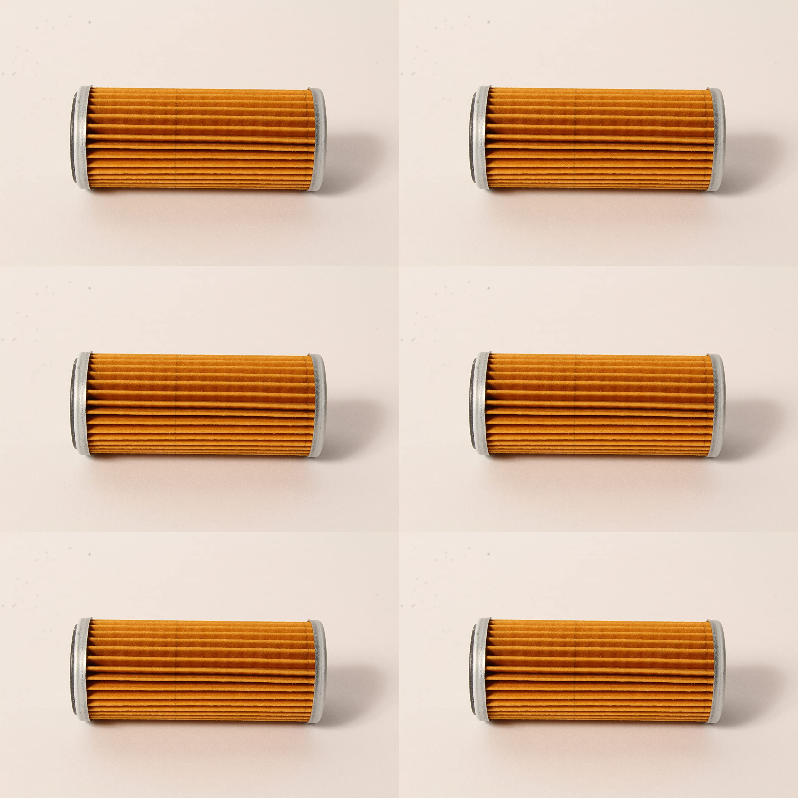 6 PK Hydro Transmission Oil Filter Fits Hustler 604126 X-ONE Cub Cadet PH-411154