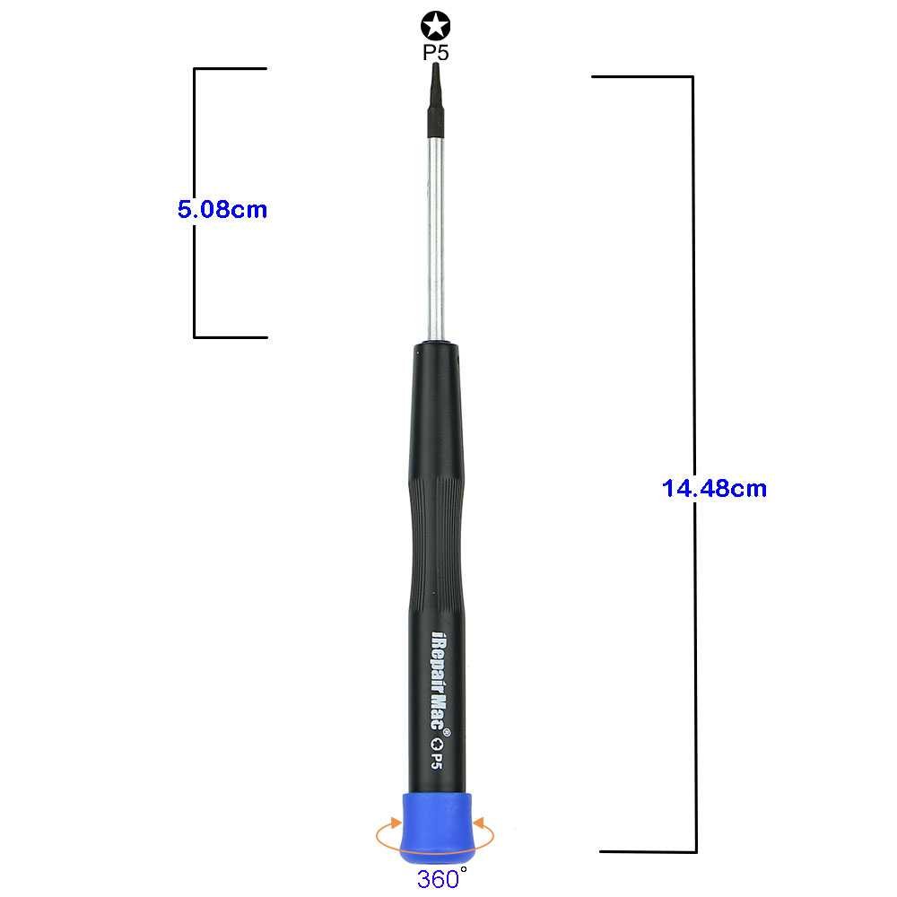 iRepairmac Bottom Case Screw Set and Pentalobe Screwdriver for MacBook Air 11" (A1370, A1465) and 13" (A1369, A1466)
