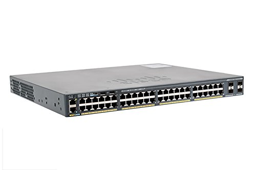 Cisco WS-C2960X-48LPS-L Catalyst 2960X Series 48-Port PoE+ Gigabit Ethernet Switch (Renewed)