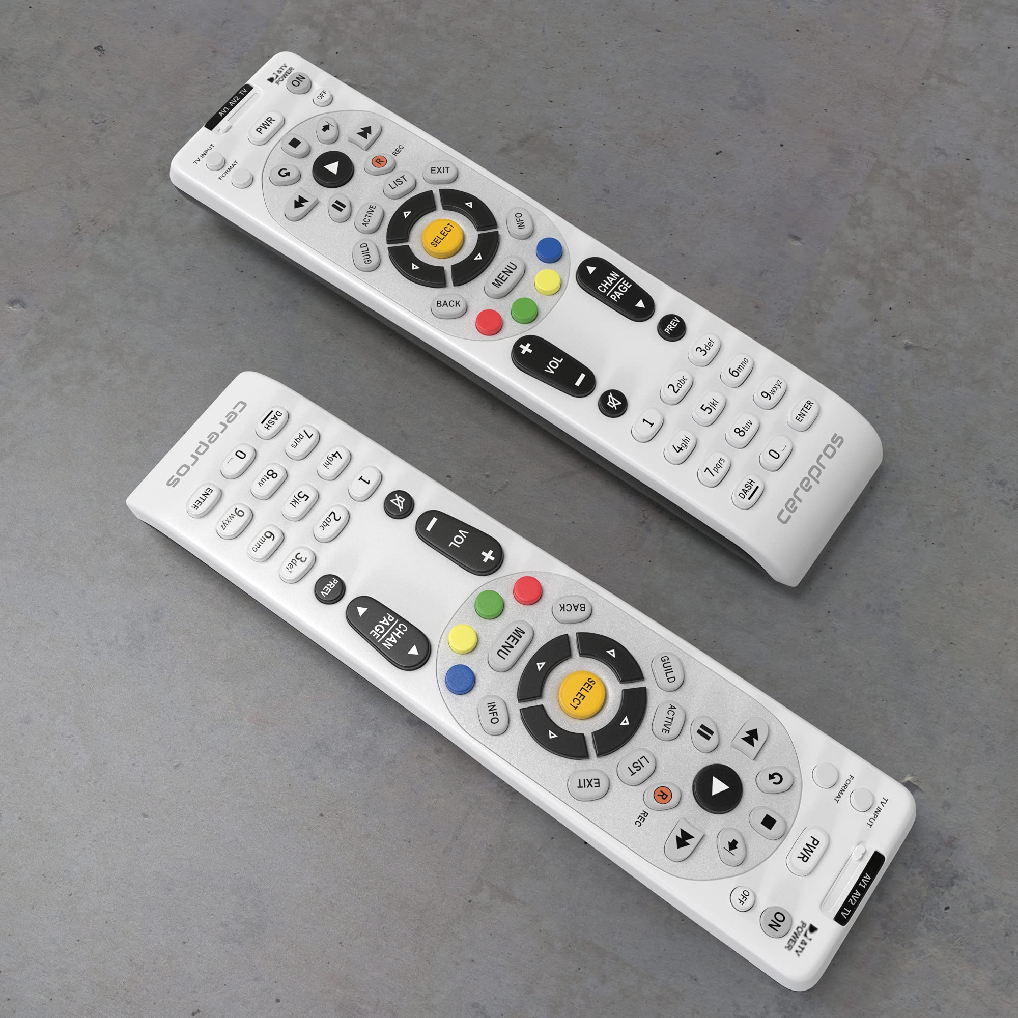 Cerepros RC64 Replacement Remote Control for DirecTV Satellite Cable TV DTV RC65 RC66RX D11 D12 H20 H23 Compatible Receiver