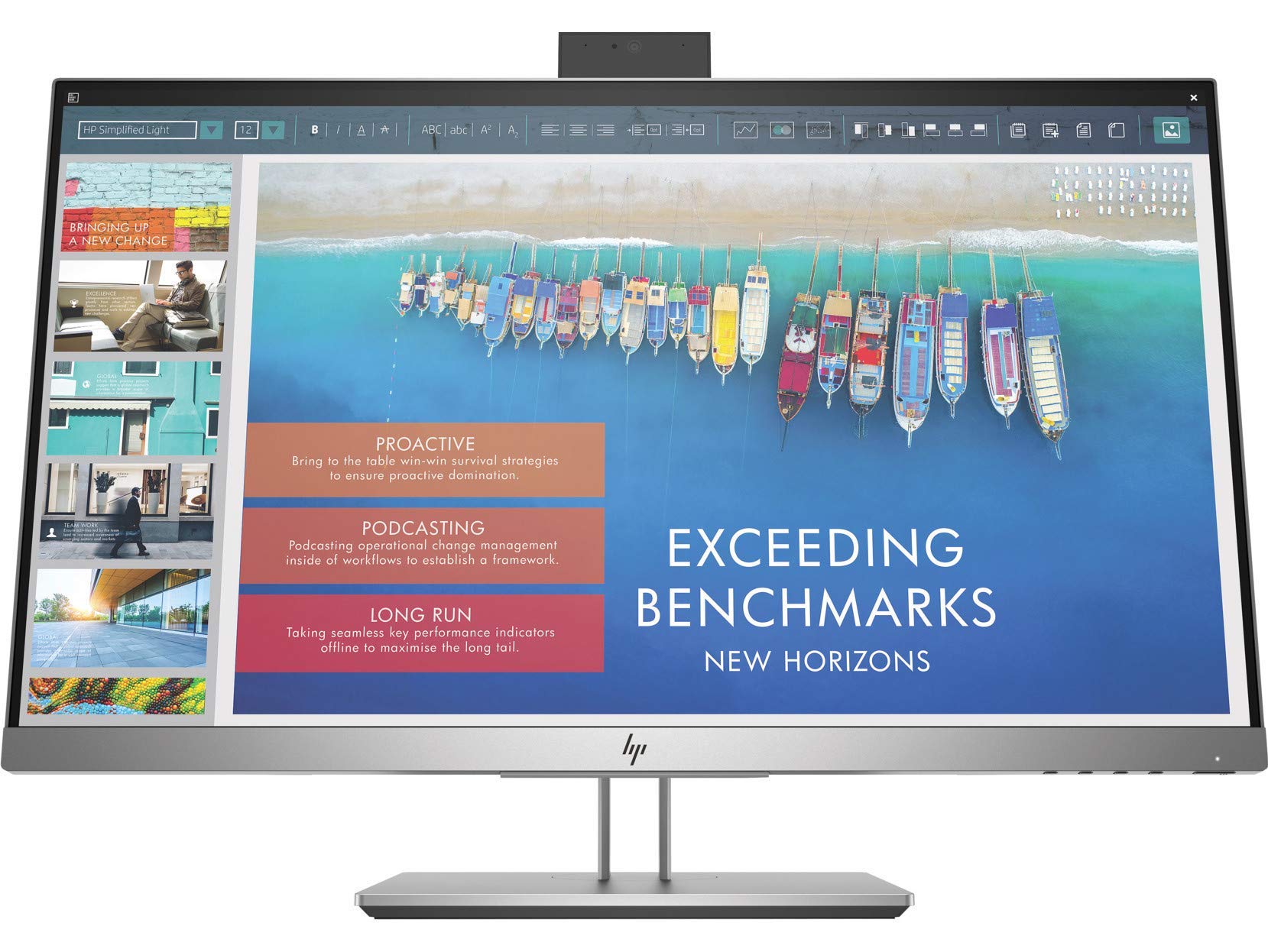 HP Business E243d 23.8" Full HD LED LCD Monitor - 16:9
