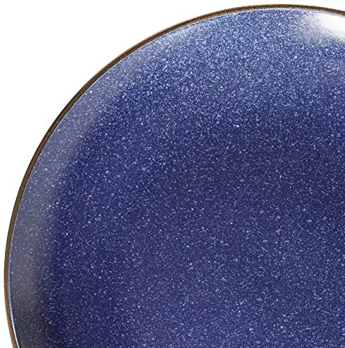 Gourmet Basics by Mikasa Juliana Blue 16-Piece Dinnerware Set, Service for 4 -
