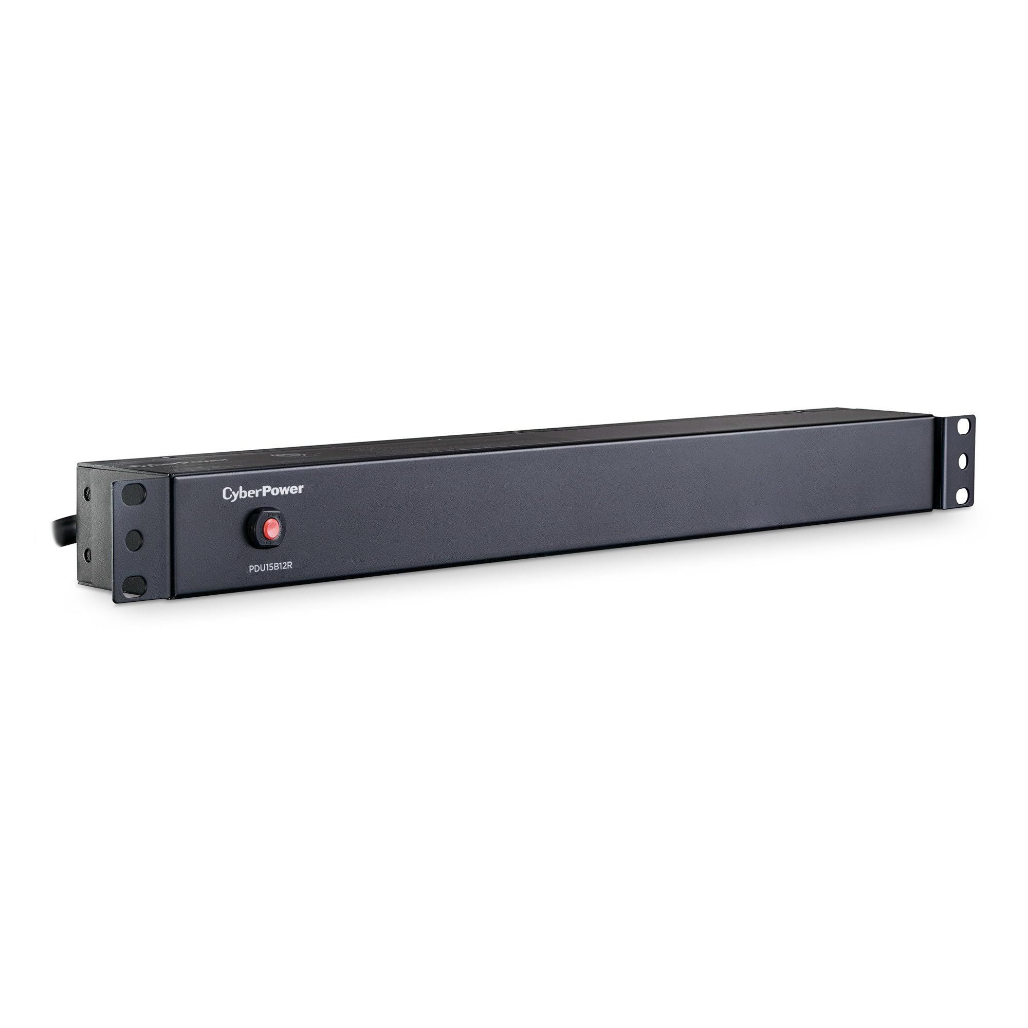 CyberPower PDU15B12R Basic PDU, 100-125V, 15A (Derated to 12A), 12 Outlets, 1U Rackmount