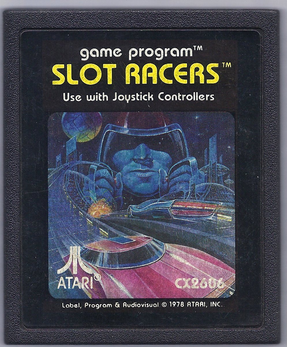 Atari Video Computer System Cartridge - Slot Racers